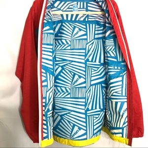 Chums | Jackets & Coats | Chums Vibrant Color Rain Windbreaker Jacket ...